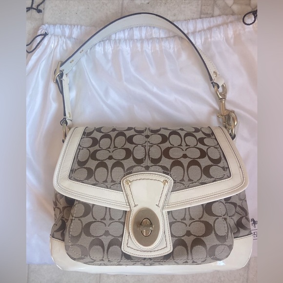 Coach | Bags | Coach Legacy Signature Ali Shoulder Hobo Bag | Poshmark